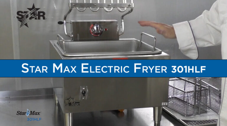 Star-Max® 301HLF Electric Countertop Fryer – 208/240V – 15 lb Oil ...